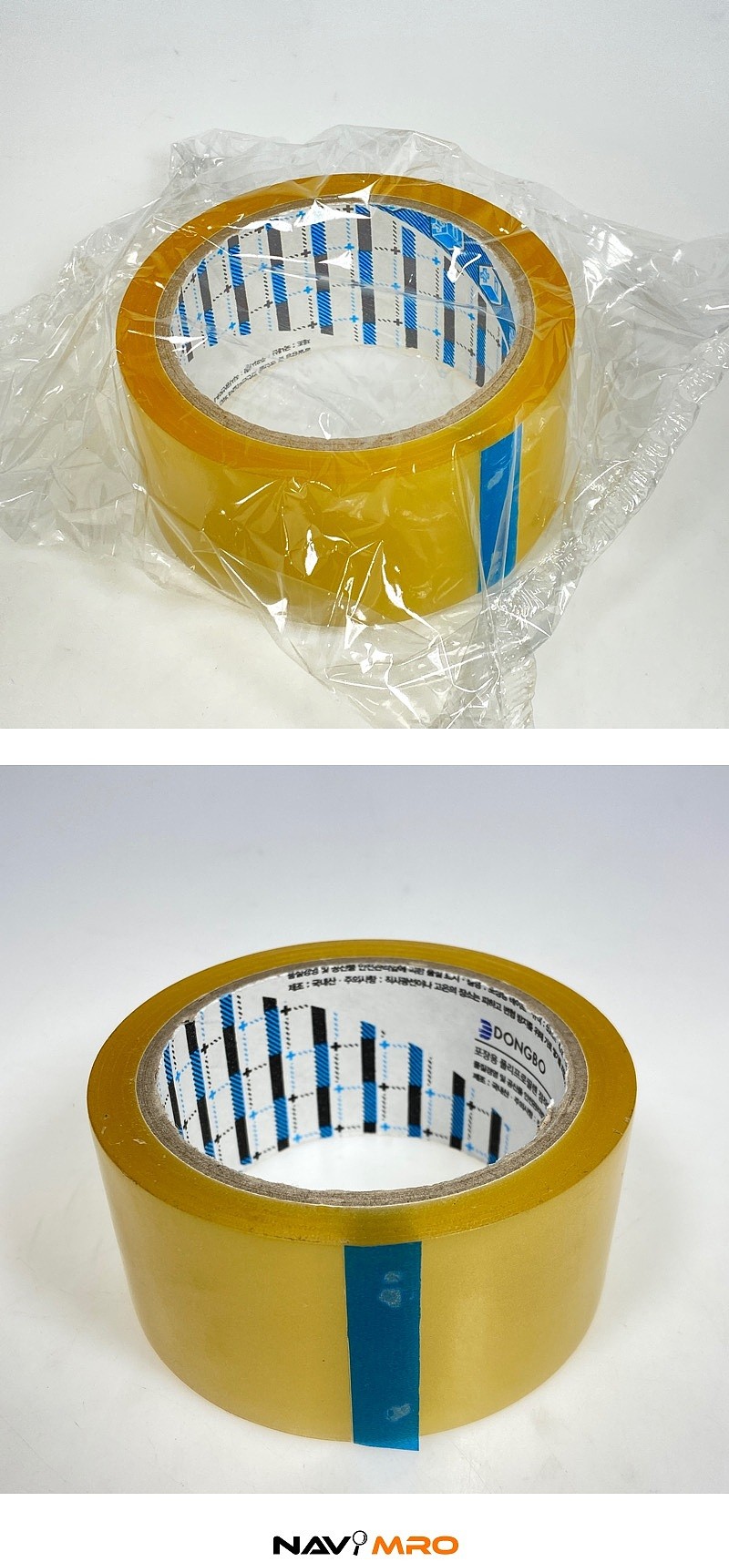 OPP접착테이프 (초강력)-투명 / 1BOX(50EA) / 디바이스마트