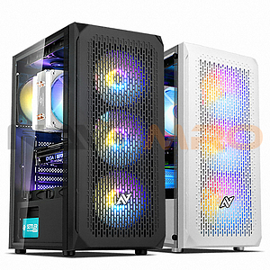 PC 케이스 (NCORE SIXFAN), ABKO, 1064823 - 나비엠알오